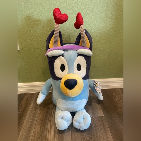 Bluey | Toys | Bluey Jumbo 3 Plush Stuffie Stuffed Animal | Poshmark